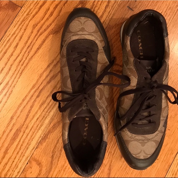 Coach | Shoes | Coach Sneakers Brown | Poshmark